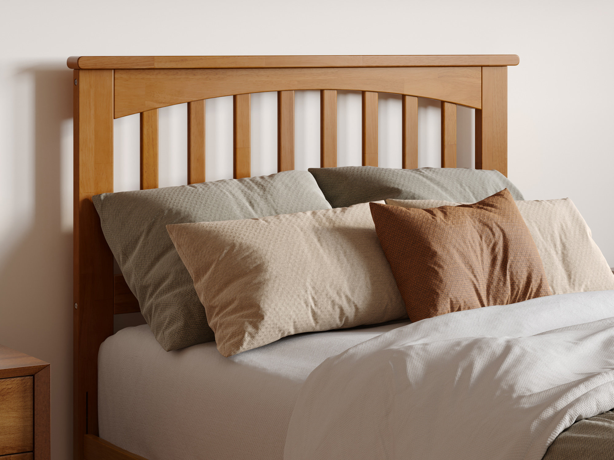 Winston Porter Osato Solid Wood Headboard | Wayfair