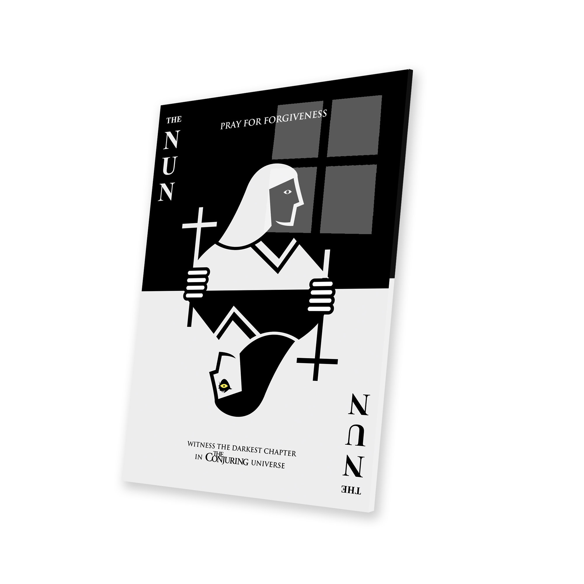 iCanvas The Nun - Card Trick - No Frame Print | Wayfair