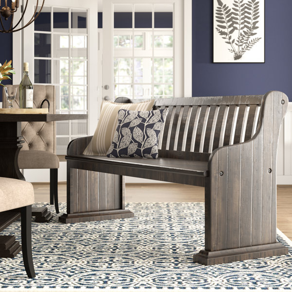 Alcott Hill® Bravoramos Wood Bench & Reviews | Wayfair