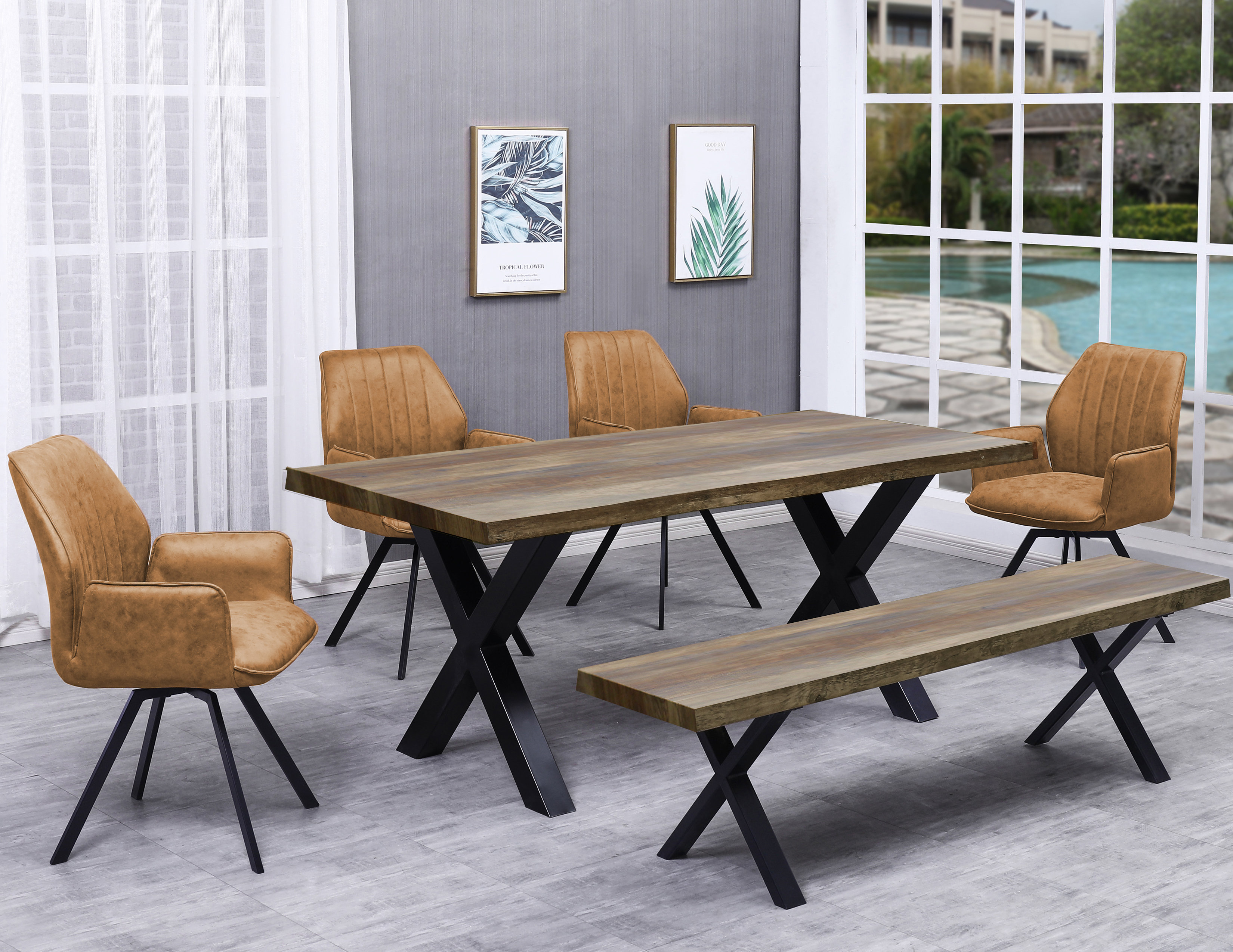 Union Rustic Brentley 6 - Person Dining Set & Reviews - Wayfair Canada