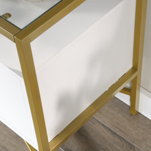 Everly Quinn Deleon 48.82'' Media Console & Reviews | Wayfair