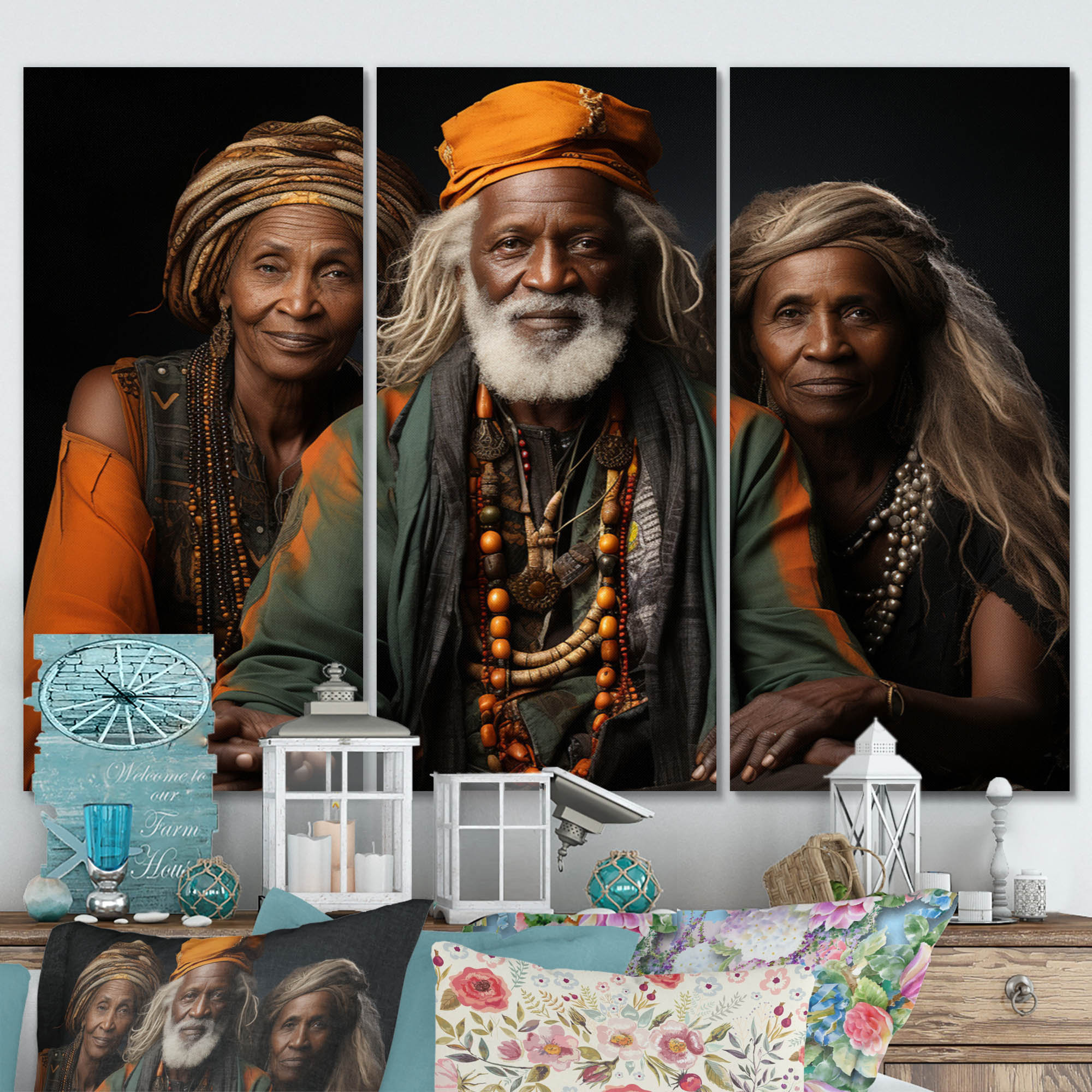 Charlton Home African Art Legacy II - African American Wall Art Print ...