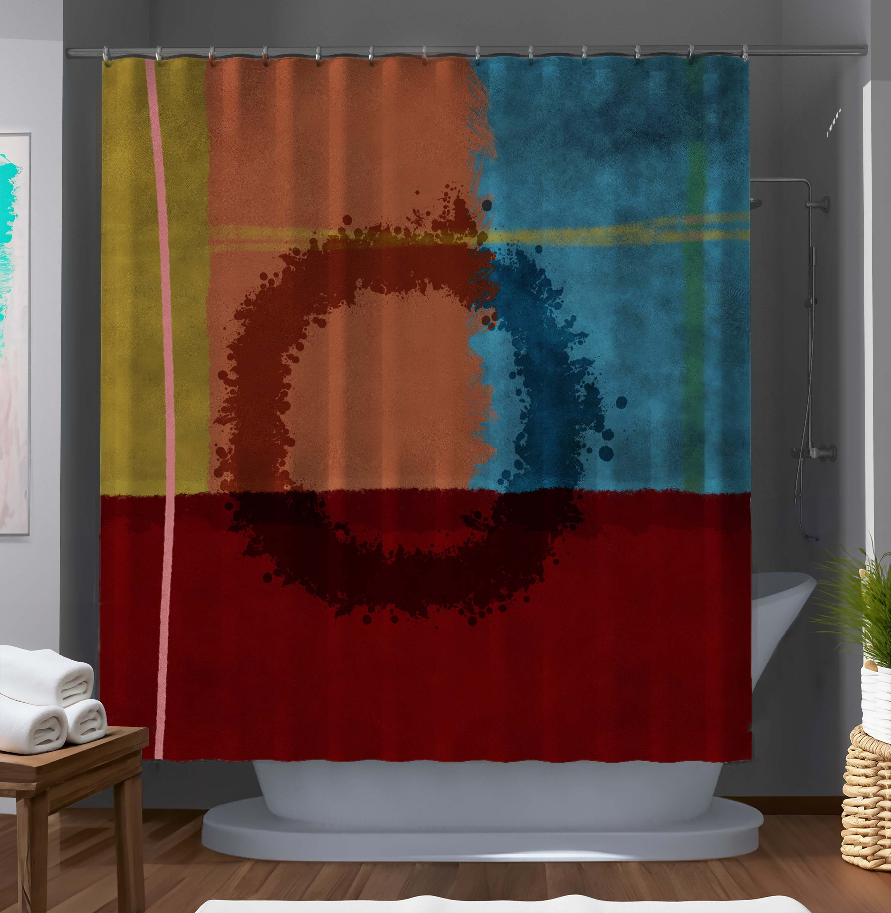 East Urban Home Brundon Shower Curtain | Wayfair
