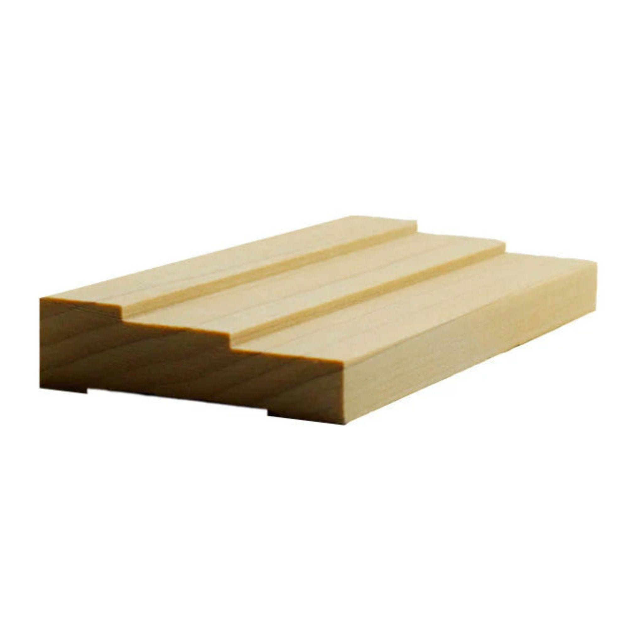 NewMouldings EWCA34 Contemporary 2-1/2" Wide X 3/4" Stepped Casing ...