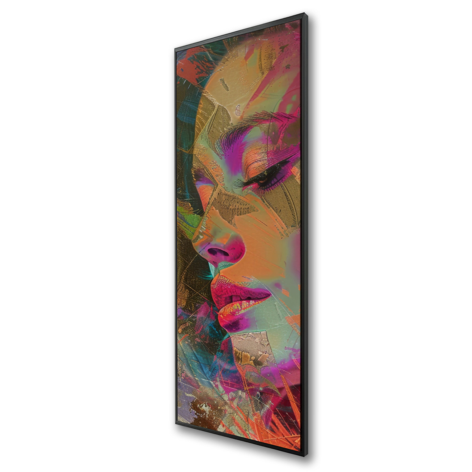 Red Barrel Studio® Grunge look Framed canvas | Wayfair