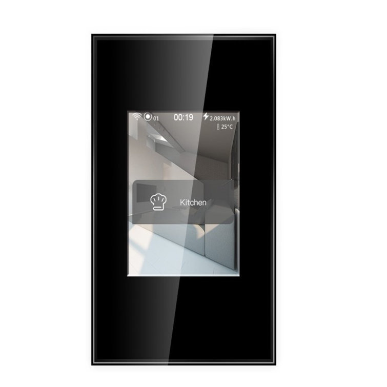 Smart Living&Technology Smart Touch Screen Light Switch 1/2/3 Gang In ...