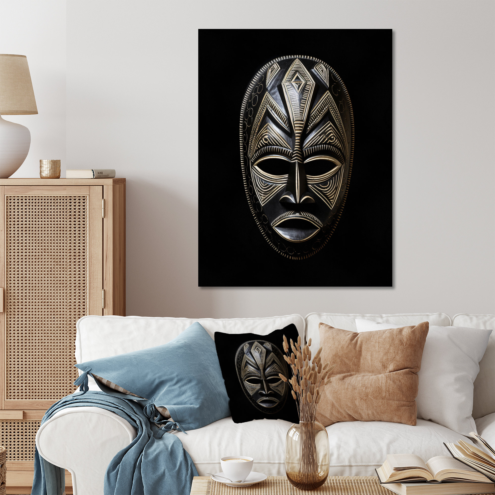 Bungalow Rose Ethnical Traditional African Mask XV - African Tribal ...