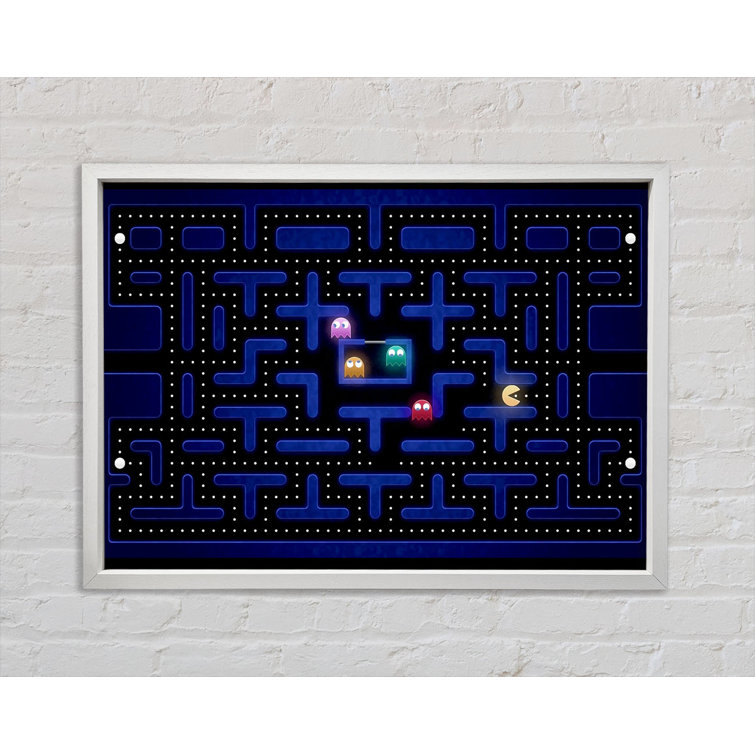 Bright Star Pacman - Single Picture Frame Art Prints on Canvas ...