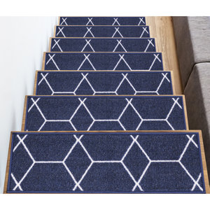 Wade Logan® Akyia Non-Slip Indoor Stair Tread & Reviews | Wayfair