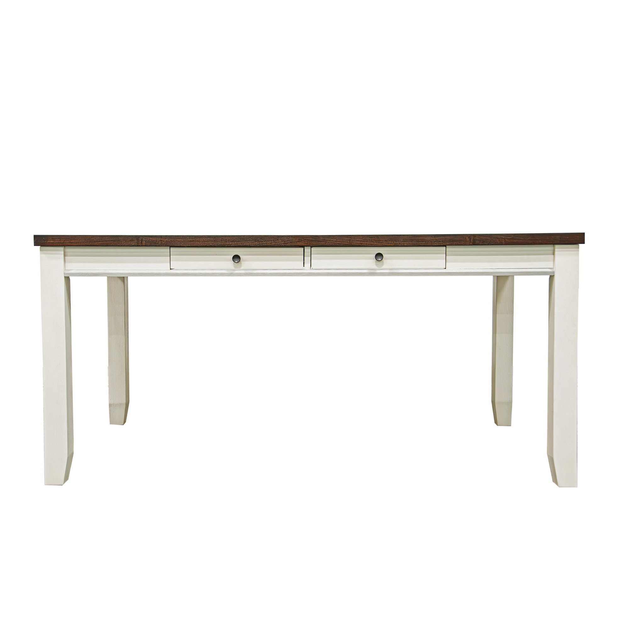 Lark Manor™ Classic Dining Room Furniture Rectangular Dining Table With Pull Out Drawers And Two ...