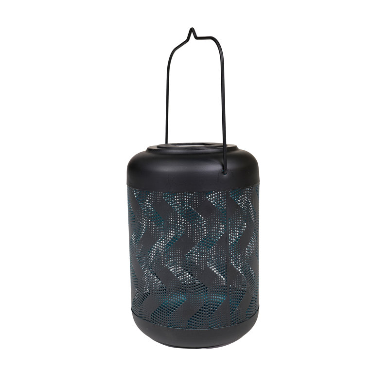 Hi-Line Gift Ltd. Solar Wave Metal Lantern & Reviews | Wayfair