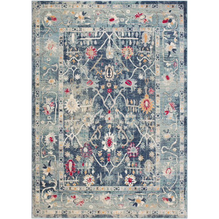 Langley Street Barleria Performance Rug & Reviews | Wayfair