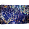 IDEA4WALL Architecture Building Aerial Midnight City View Cityscape ...