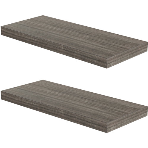 Latitude Run® Floating Shelf With Invisible Wall Mount Bracket ...