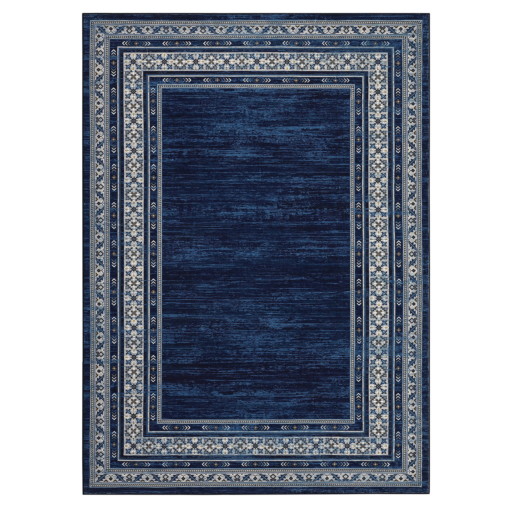 Bungalow Rose Washable Modern Rugs for Living Room Soft Geometric Area ...