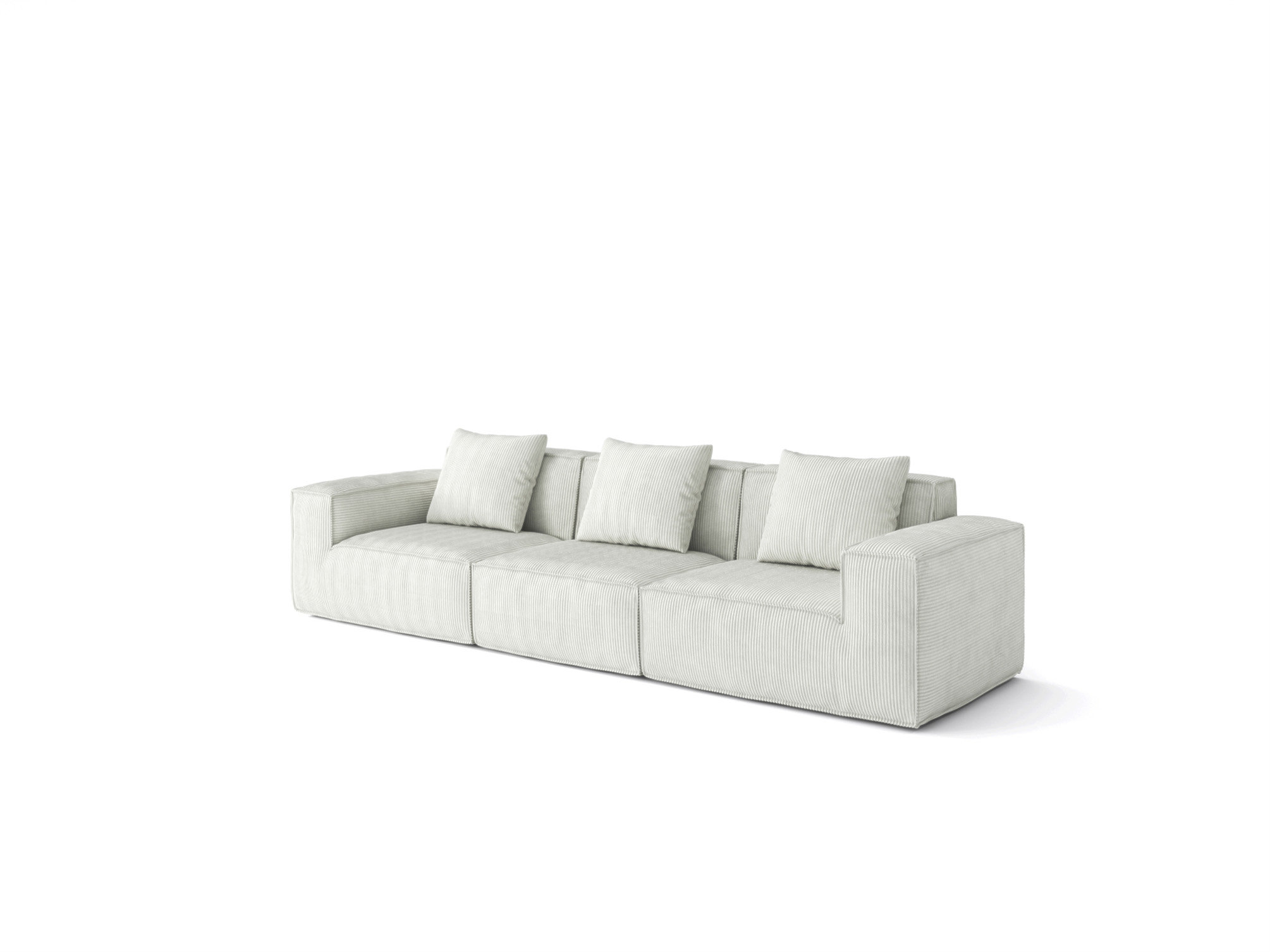 Ivy Bronx Belfin Modular Sectional Sofa, Convertible Tofu Block Sofa ...