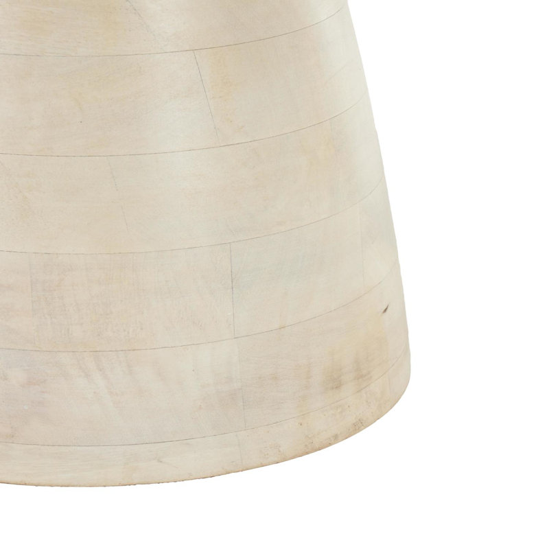 Ivy Bronx Cole And Grey Mango Wood Accent Table | Wayfair