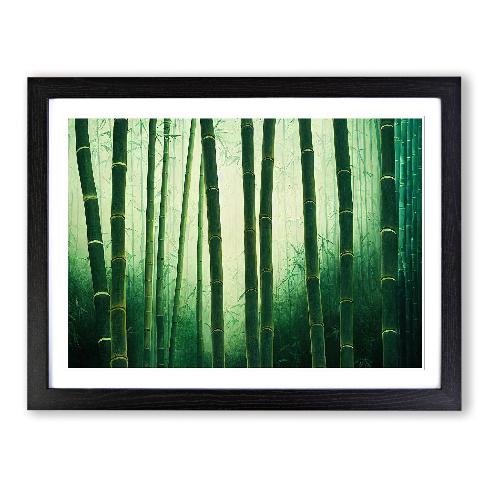 Alpen Home Flourishing Bamboo Forest - Picture Frame Graphic Art ...
