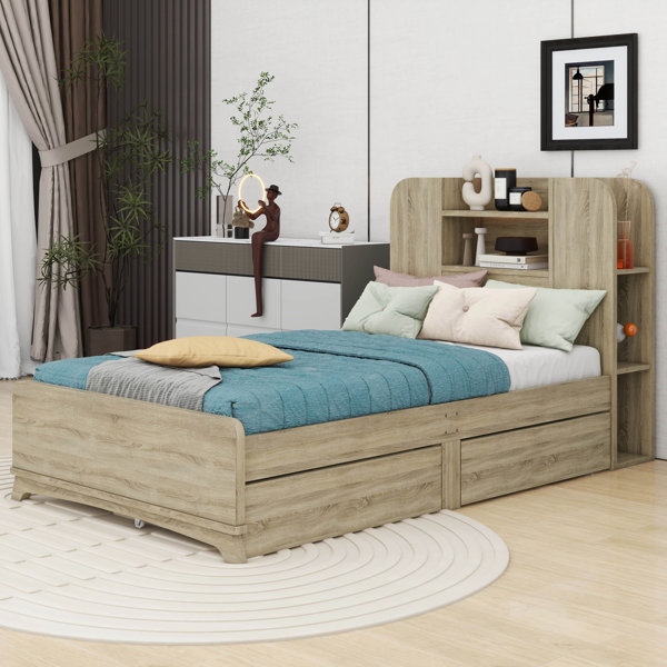 Red Barrel Studio® Battan Storage Bed - Wayfair Canada