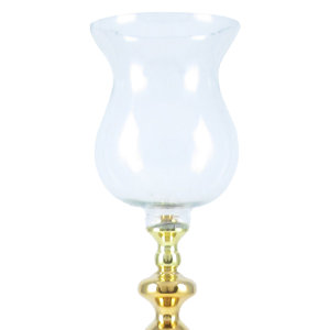 House of Hampton® 27" Glass Tabletop Hurricane | Wayfair