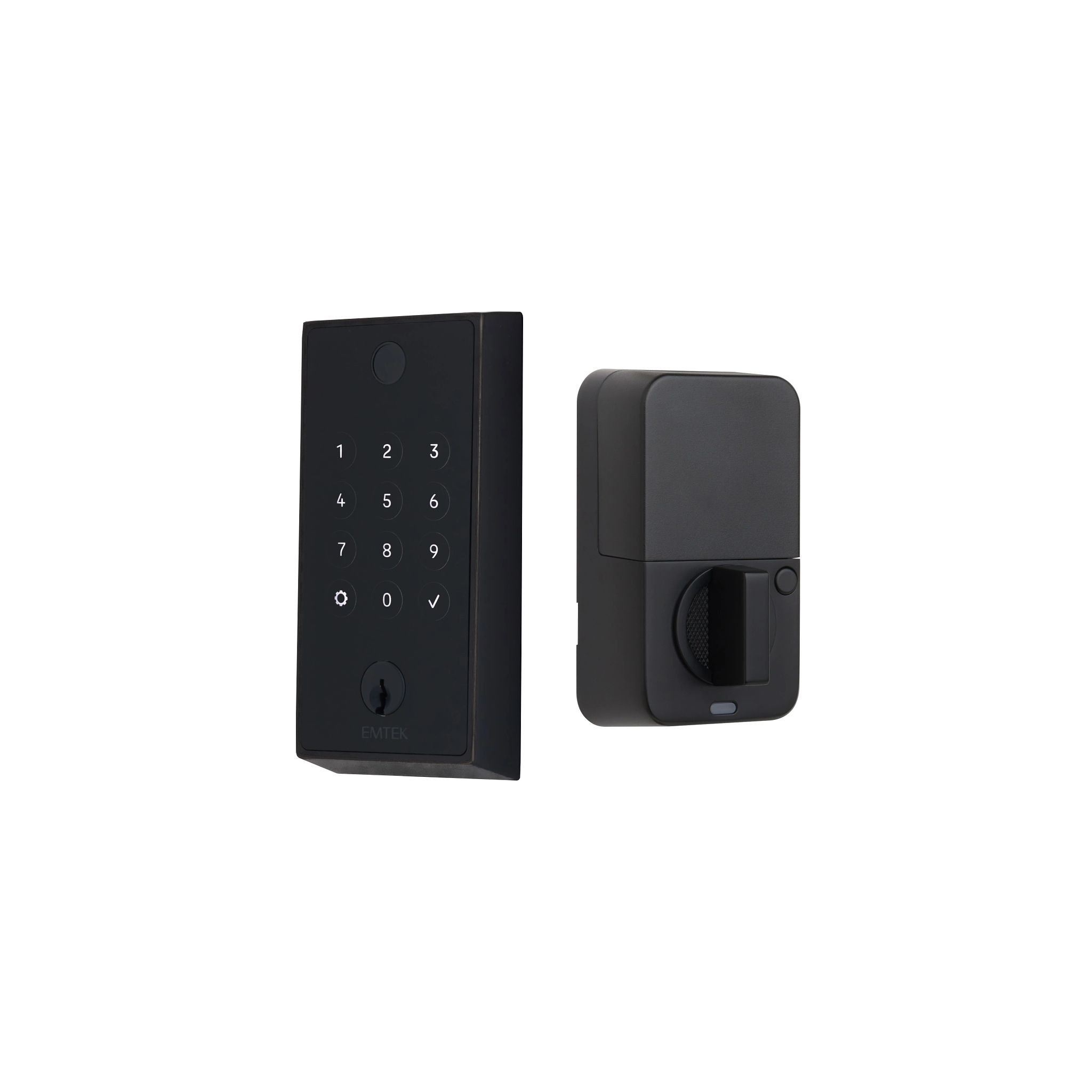 Emtek EMPowered 2 Touch Keyed, w/ Bluetooth-Wi-Fi & Deadbolt, | Wayfair