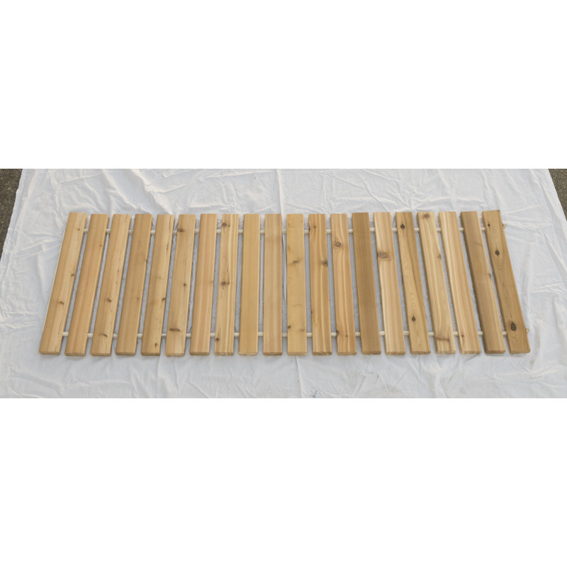 Kunkle Holdings LLC 2'' X 4'' Red Cedar Roll-Up Walkway | Wayfair