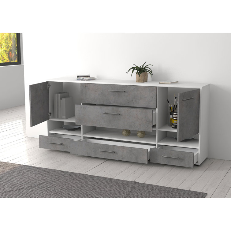 17 Stories Lietman 180cm Wide 5 Drawer Sideboard | Wayfair.co.uk