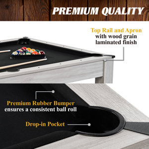 Barrington Billiards Company Barrington Billiards Monteray 3-in-1 ...