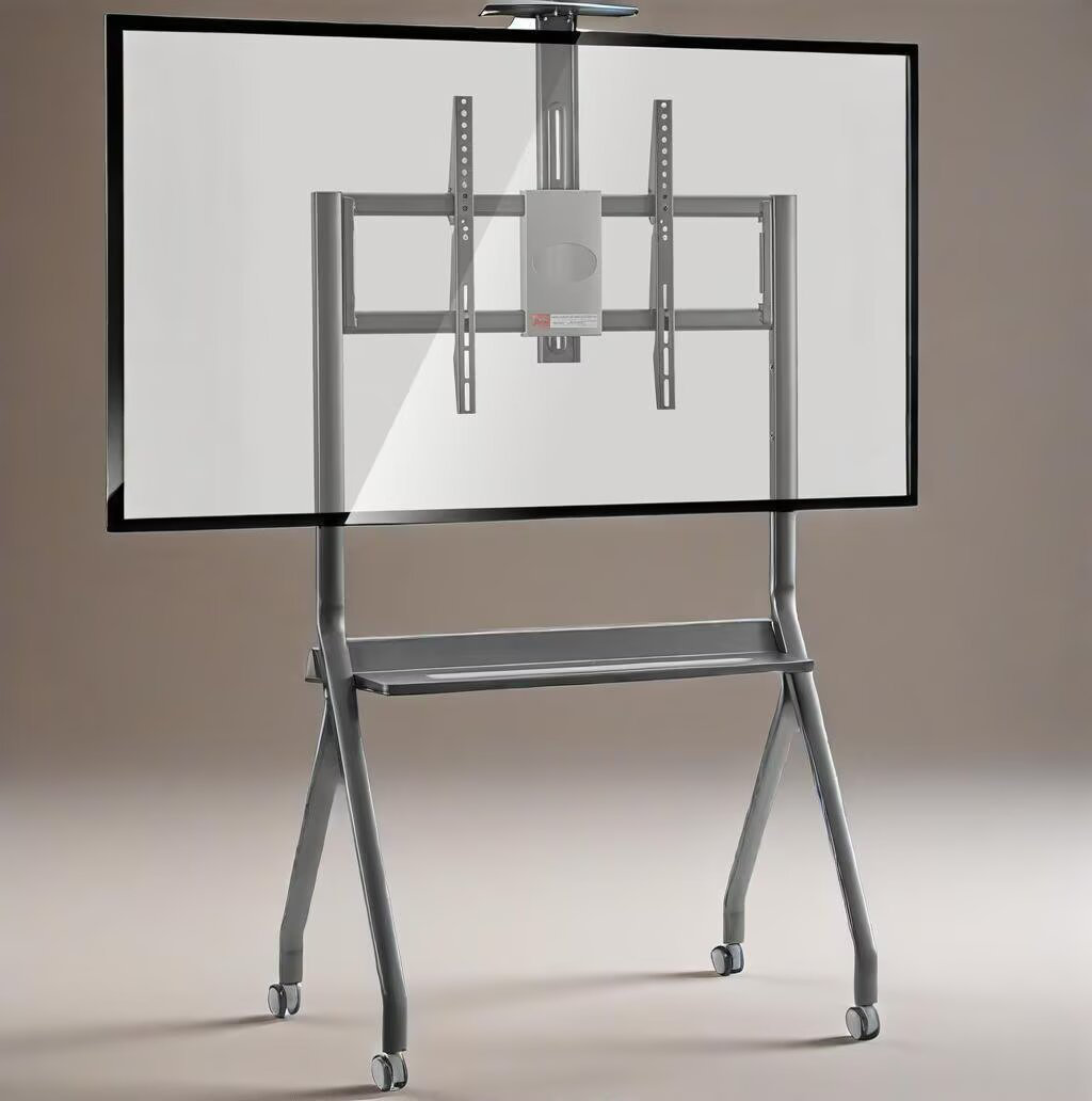 JYXCN Smart Board Caster System | Adjustable for 42-75 Inch, Quick ...