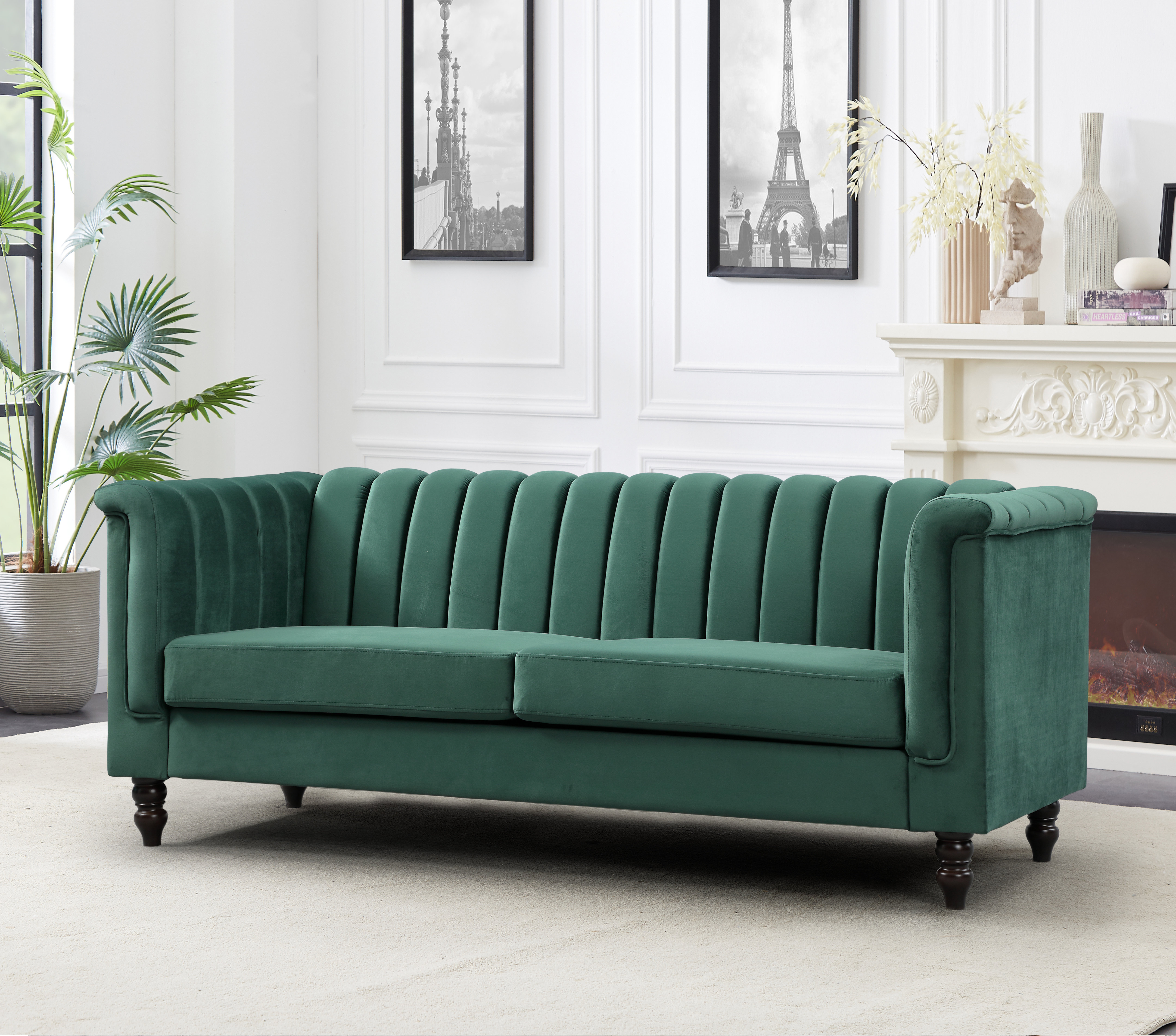 House of Hampton Erund 77.2'' Upholstered Sofa & Reviews - Wayfair Canada