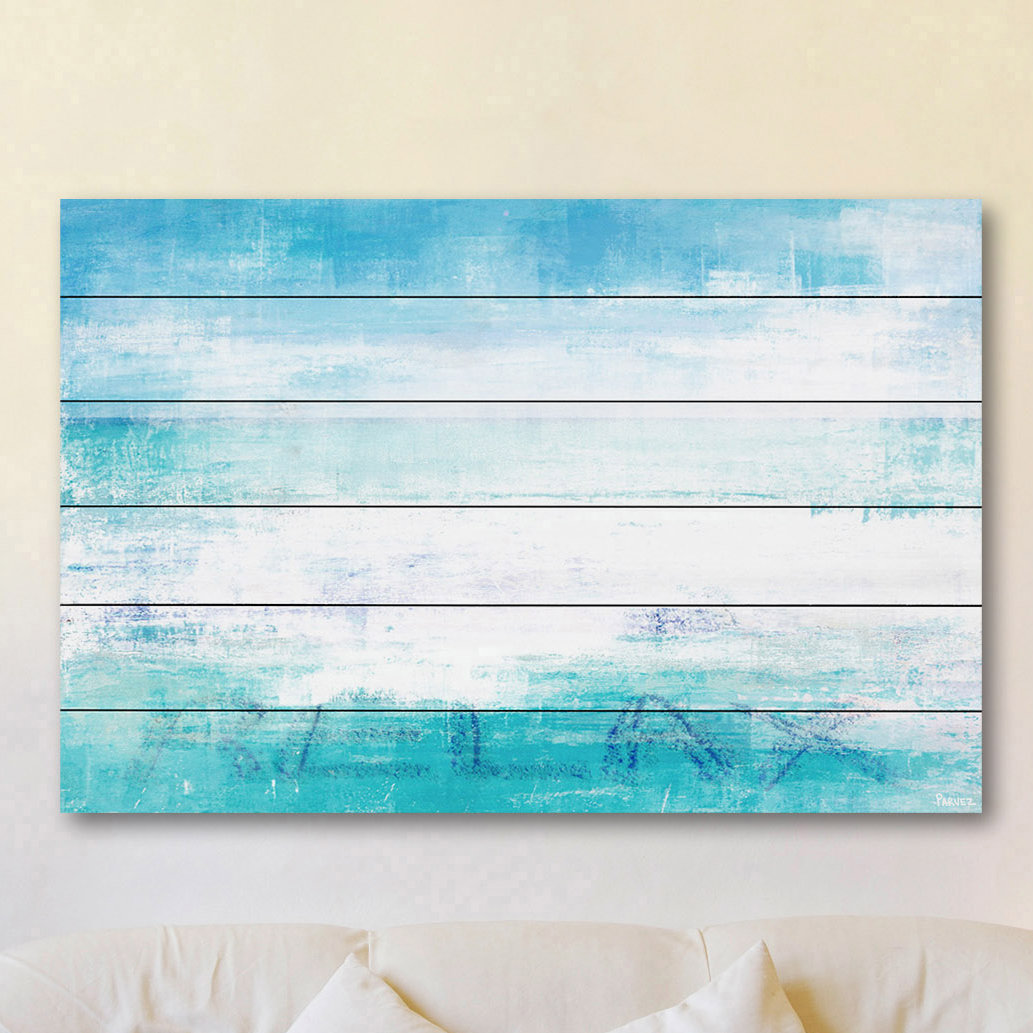 Parvez Taj 'Relaxation' by Parvez Taj Painting Print on White Wood ...