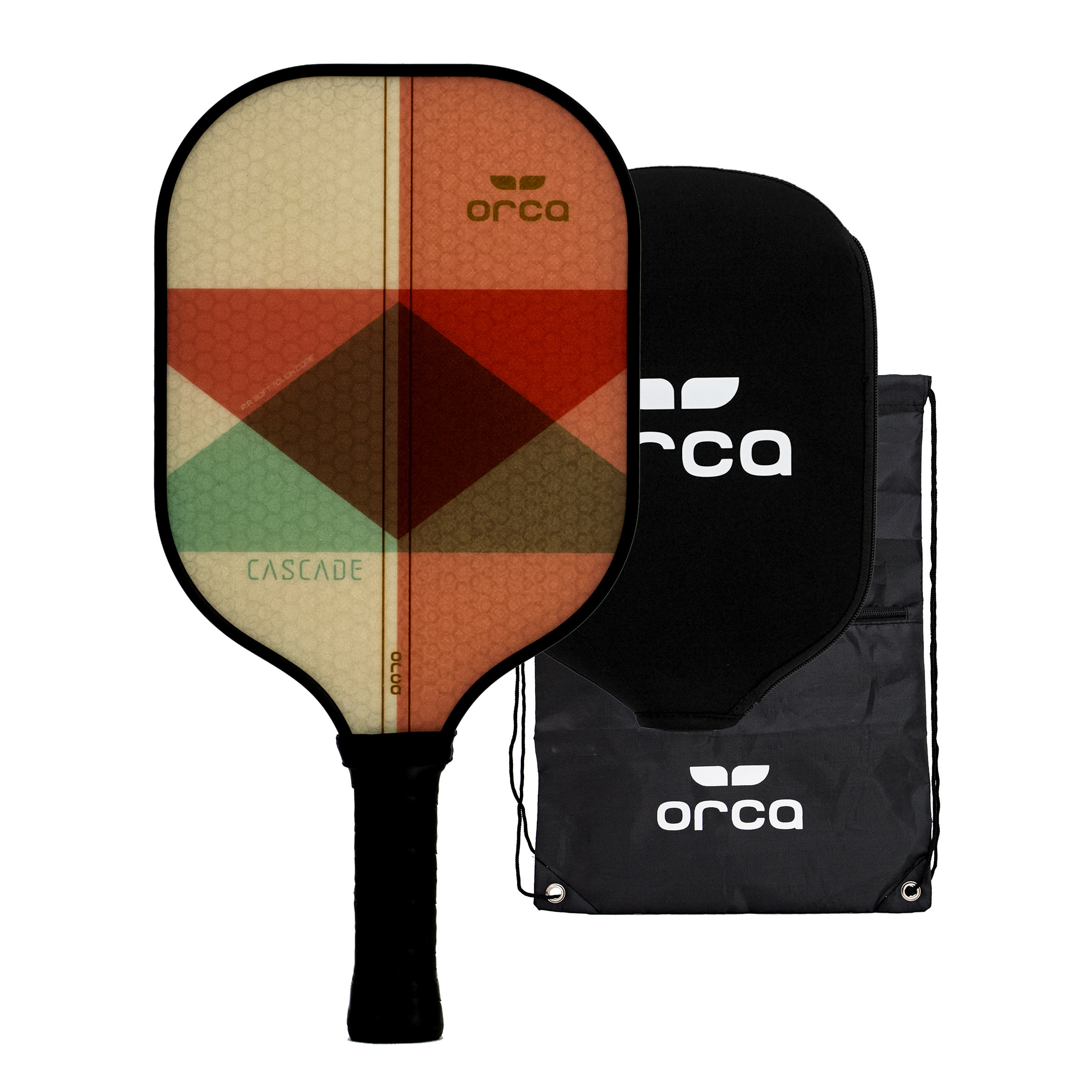 ORCA Palette de pickleball en polymère avec housse en néoprène et sac ...