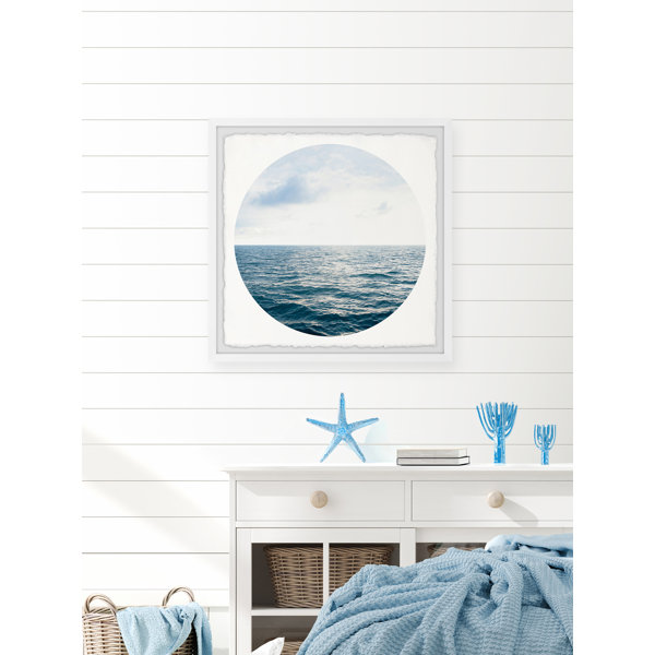 Highland Dunes "Middle Of The Ocean" Framed Painting Print | Wayfair.co.uk