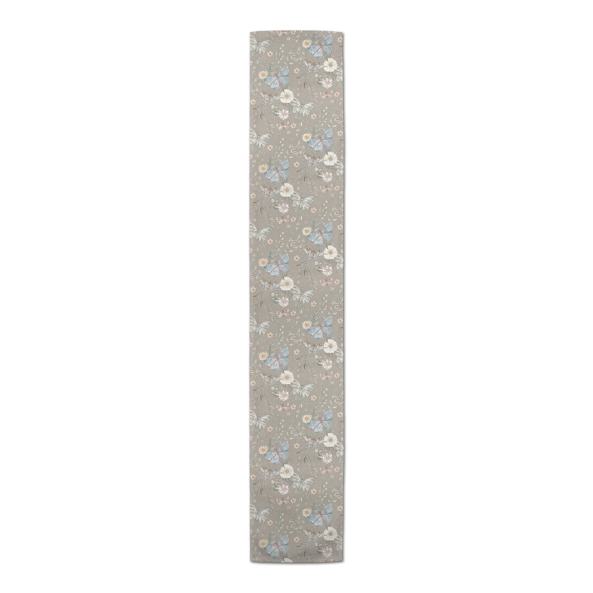 East Urban Home Berivan Rectangle Floral Polyester Table Runner | Wayfair
