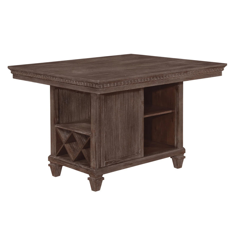 Rosalind Wheeler Cartez Counter Height 54" Dining Table | Wayfair