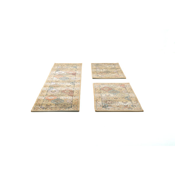 Theko Runner Gabiro Oriental Machine Woven Runner 68cm X 570cm Beige ...