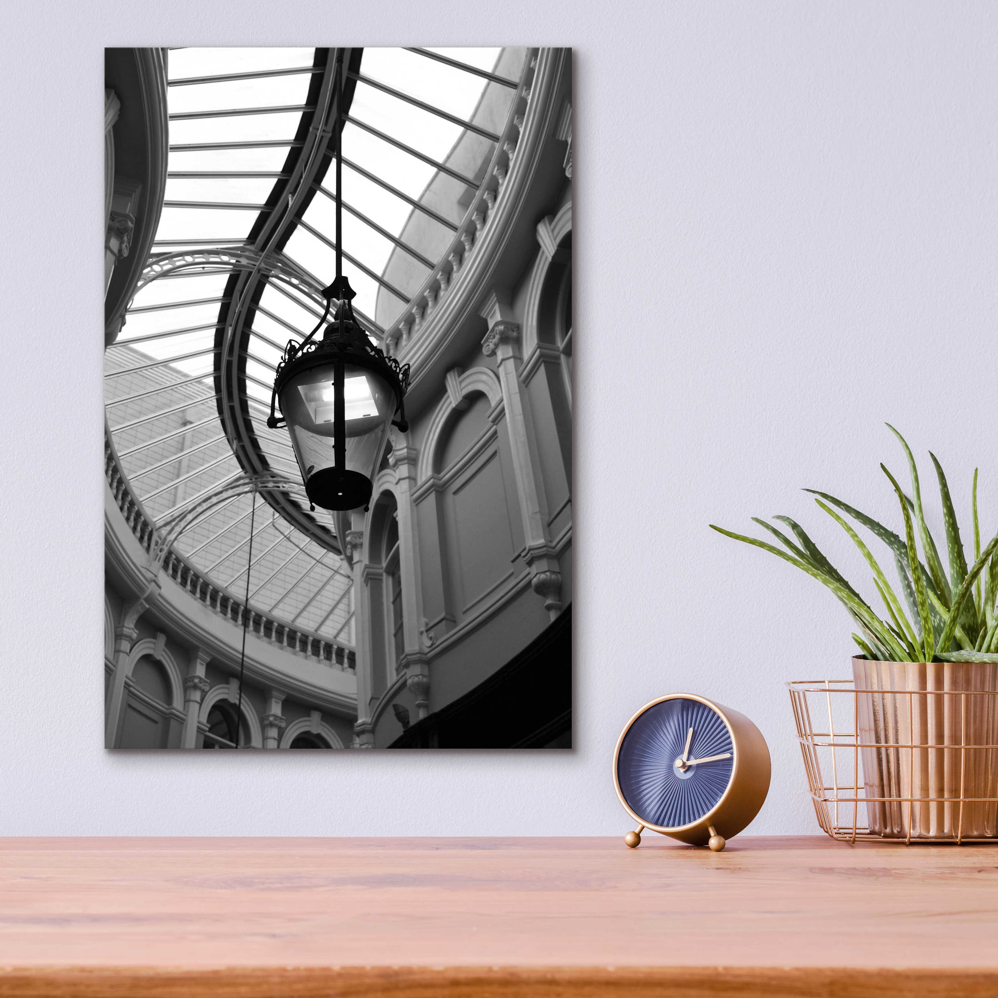 Latitude Run® Epic Art 'Rotunda' by Incado, Acrylic Glass Wall A ...
