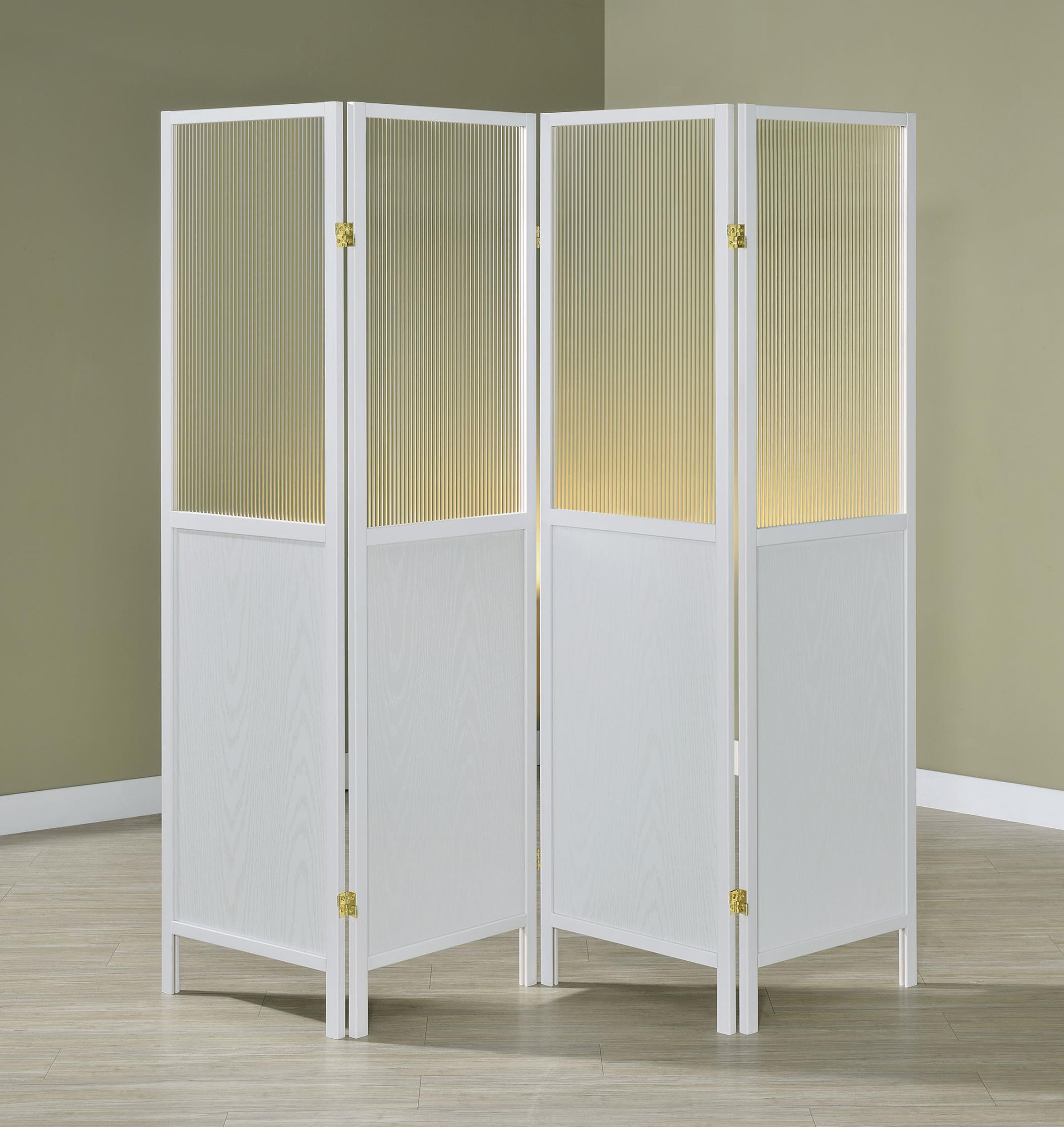 Latitude Run® Nickelsville 4-Panel Room Divider Folding Shoji Screen ...