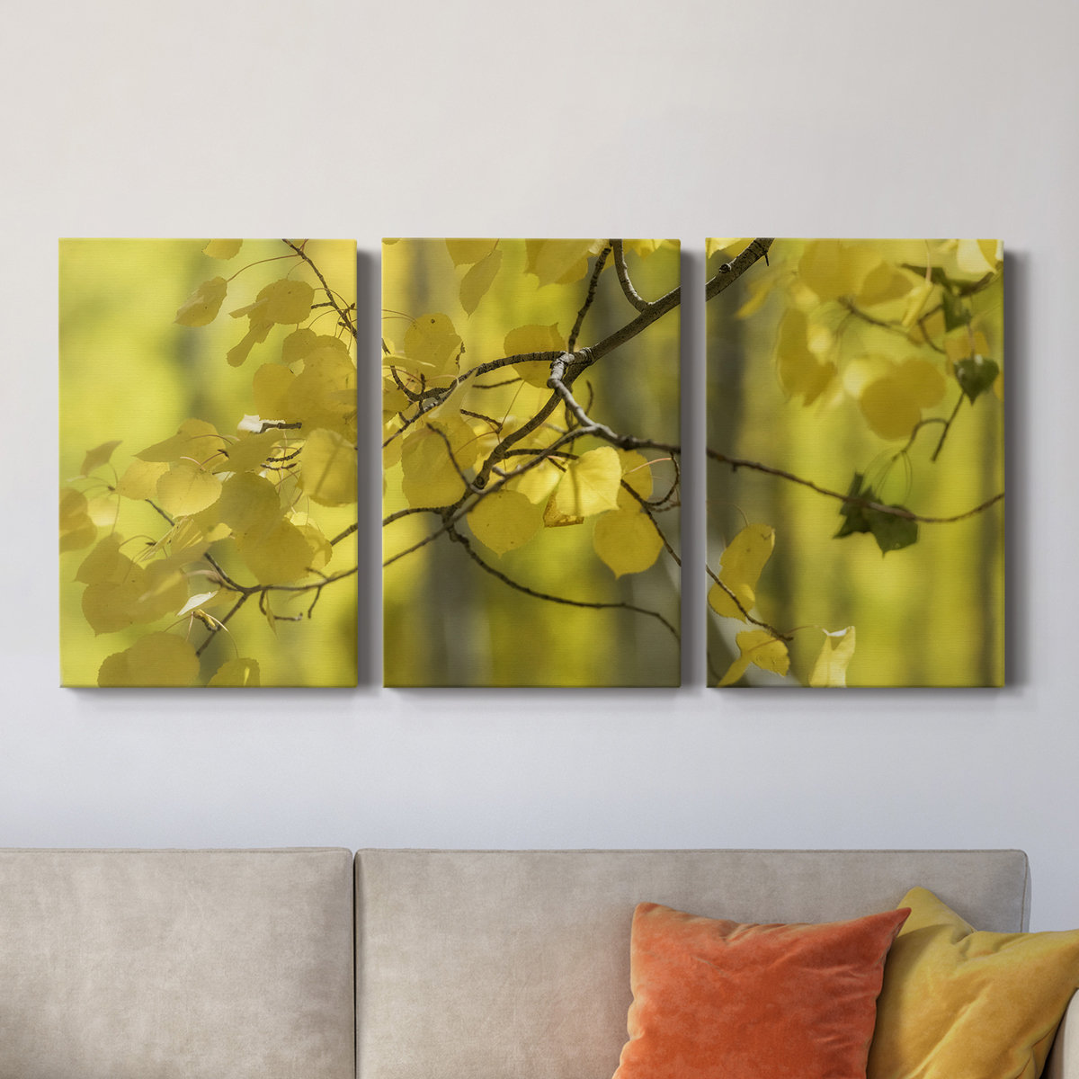 Latitude Run® Aspen Backlight- Premium Gallery Wrapped Canvas - Ready ...