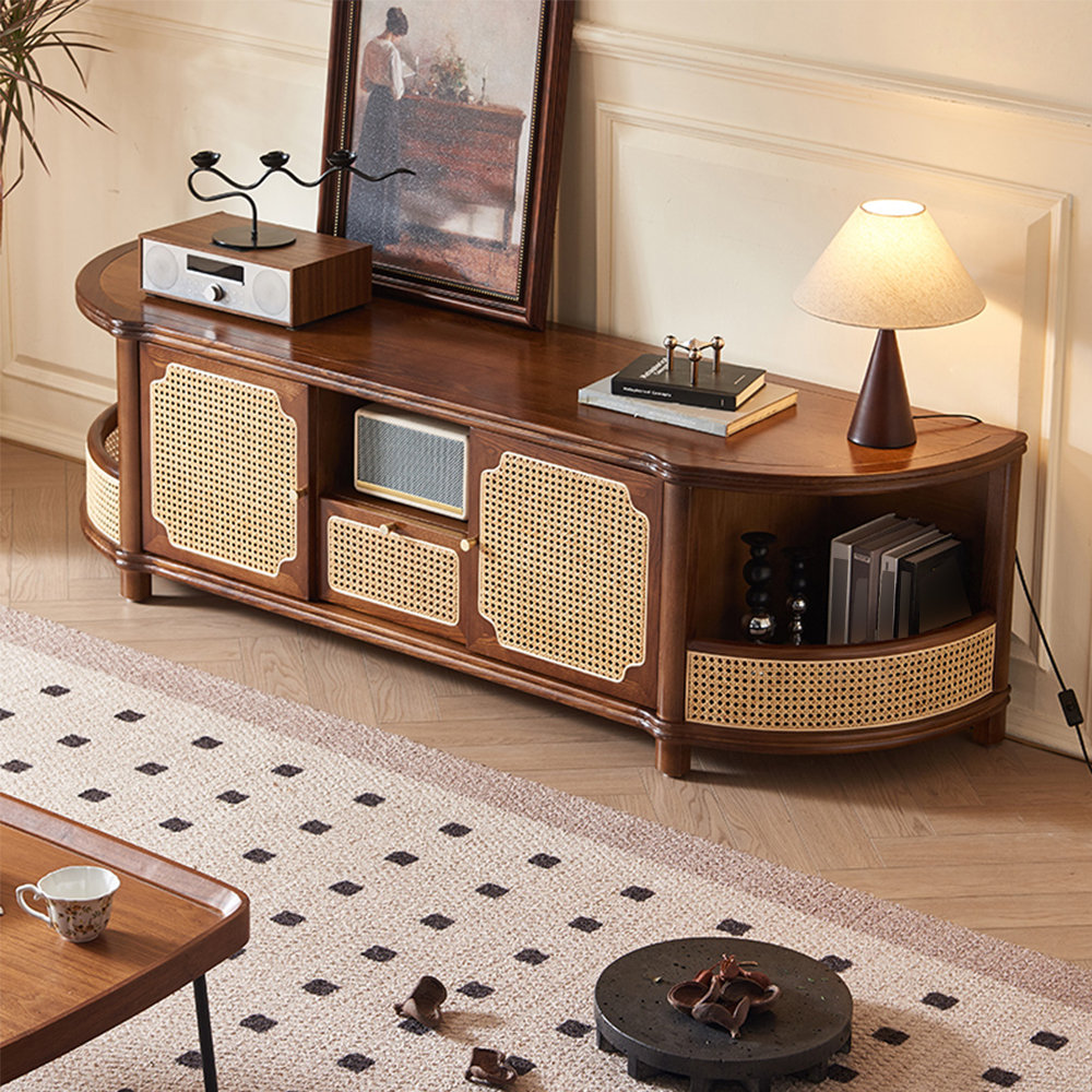 moonlight design European style living room large capacity TV stand ...