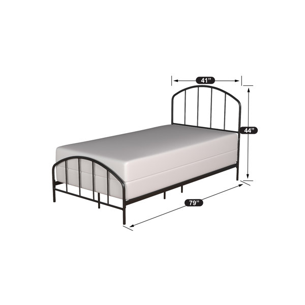 Lark Manor Amirat Metal Bed & Reviews | Wayfair