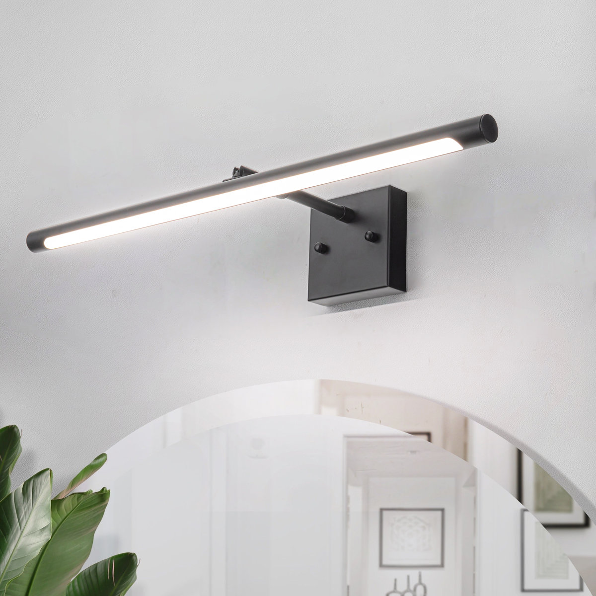 Ebern Designs Nivek Dimmable LED Bath Bar Bathroom Vanity Lights ...