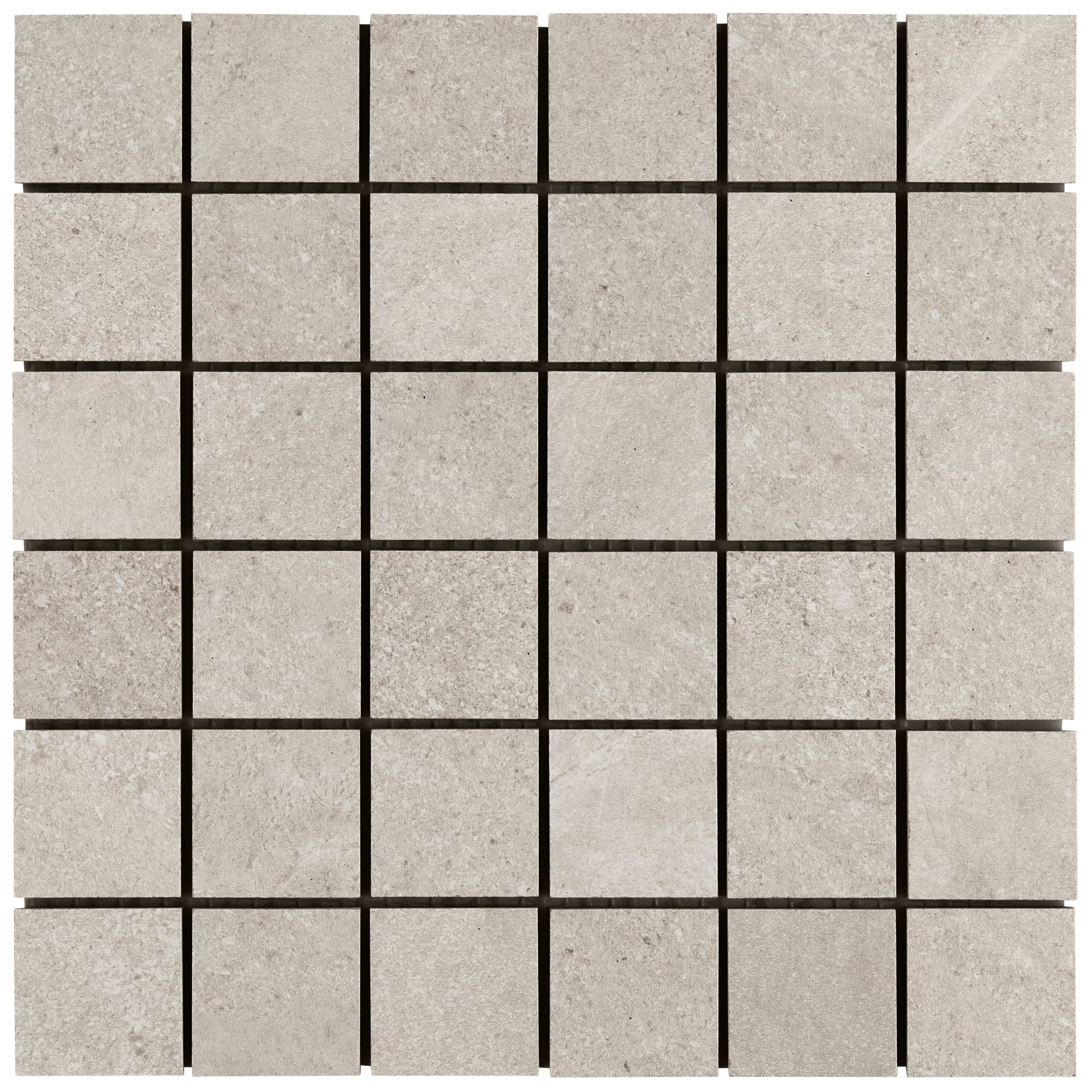 Bond Tile Monolith 11.81 In. X 11.81 In. Matte Porcelain Mosaic Floor ...