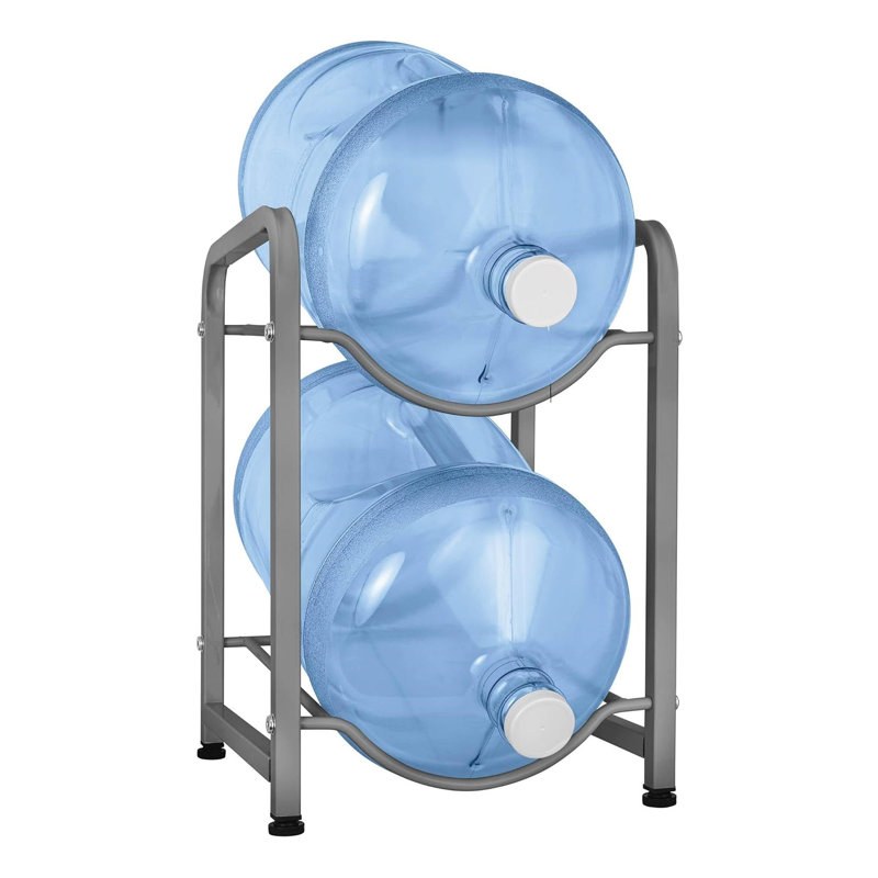 Rebrilliant Single Column Gallon Stands Gray 2-TIER | Wayfair