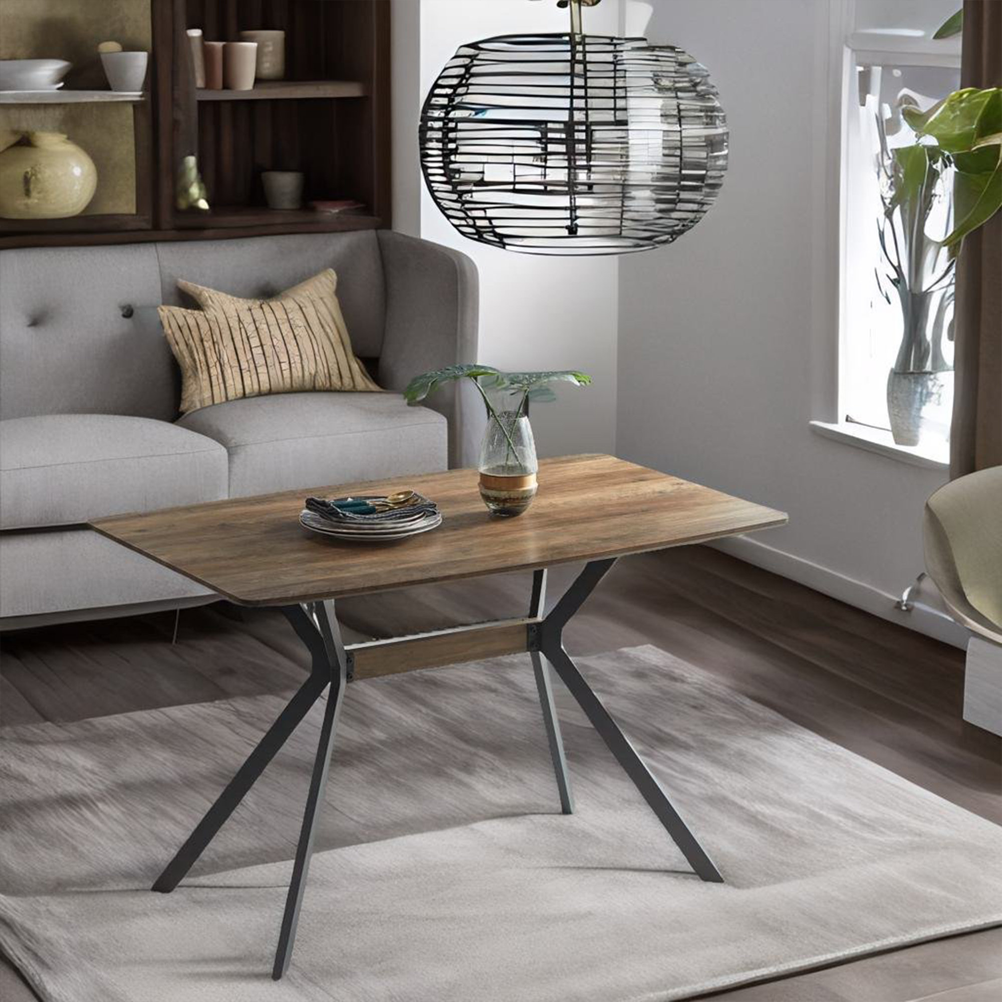 17 Stories Modern Minimalist Style Dining Table - Wayfair Canada