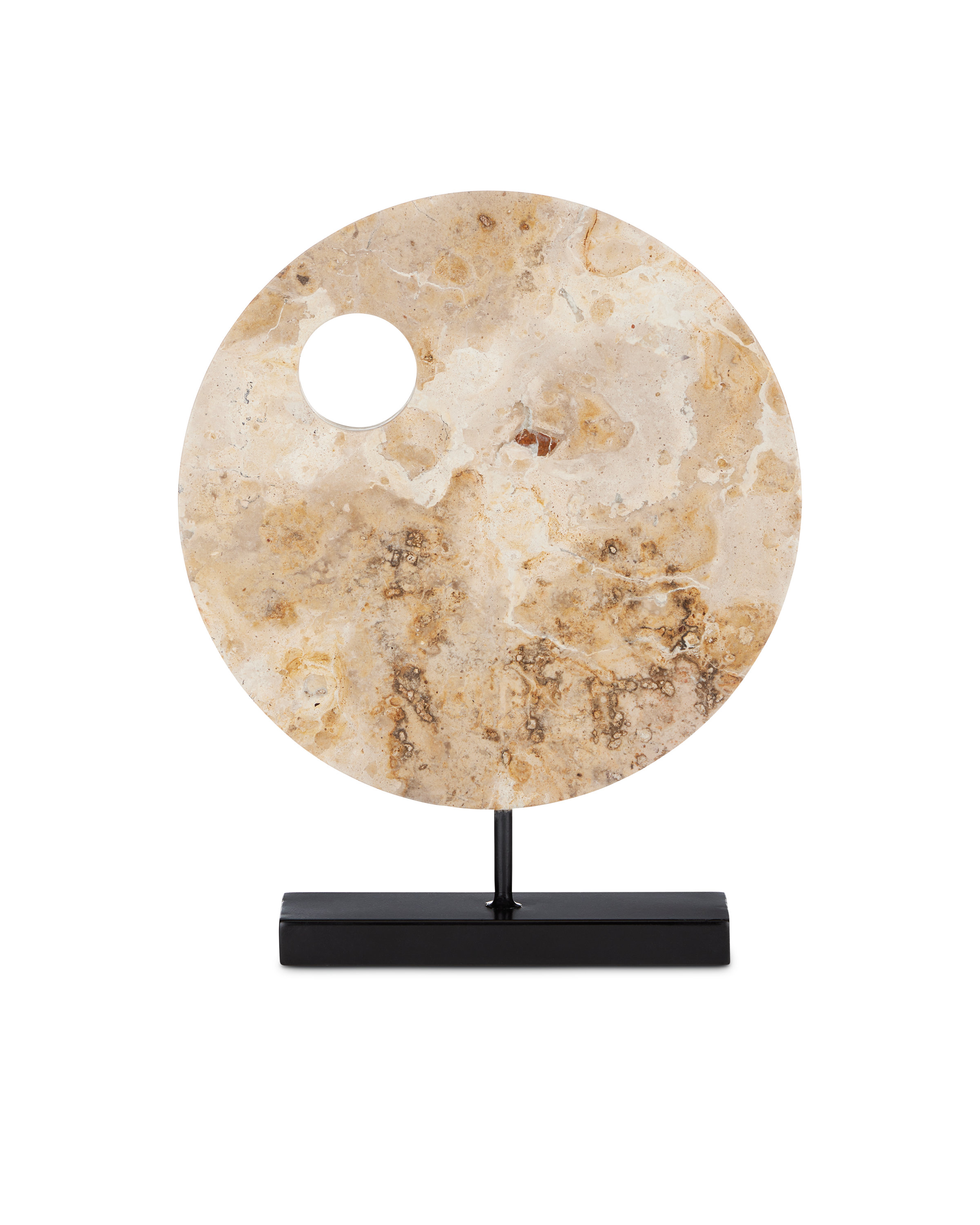 Currey & Company Wes Marble Disc | Perigold