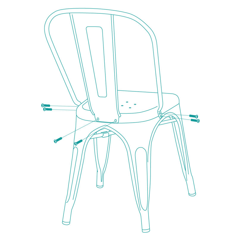 17 Stories Metal Stacking Side Chair & Reviews | Wayfair