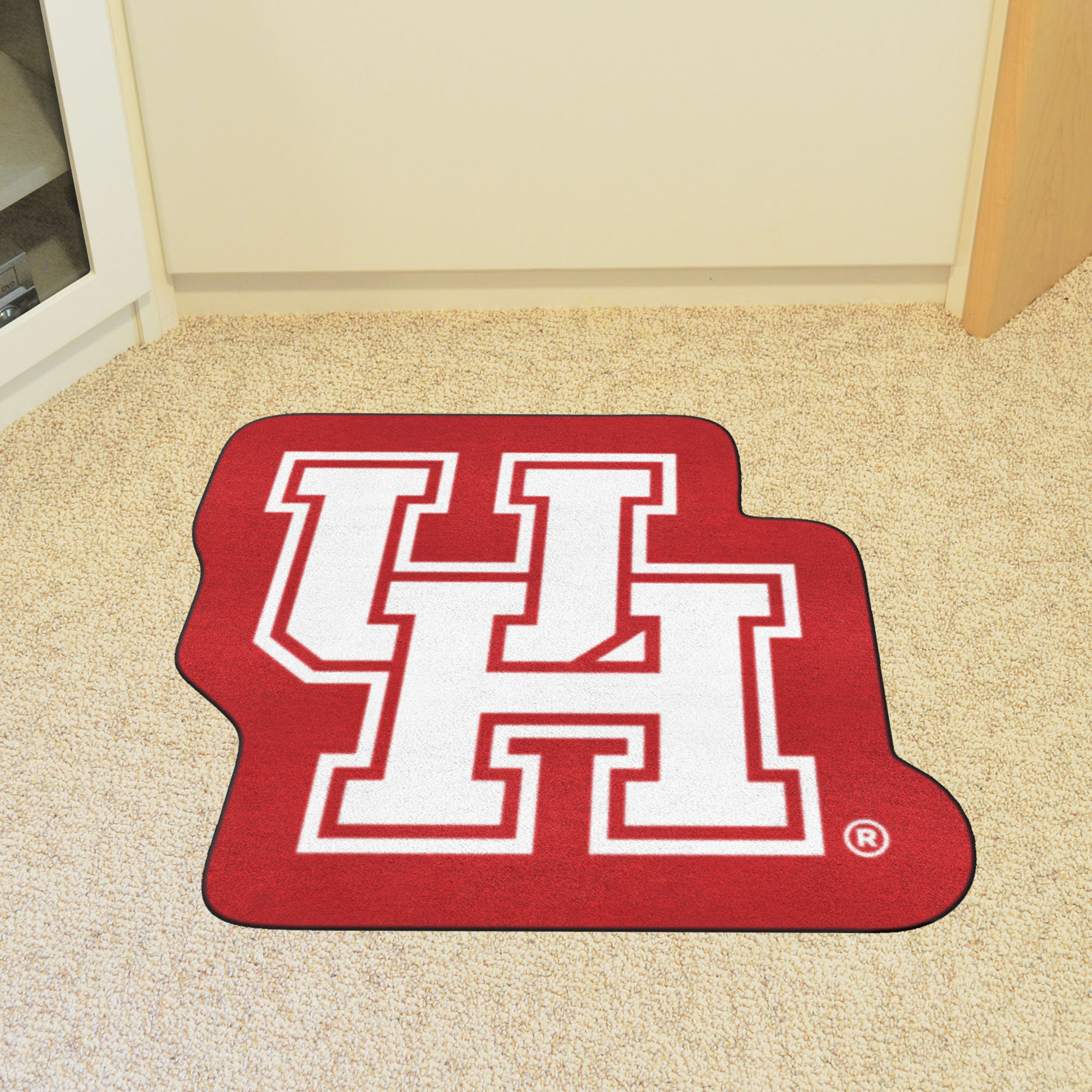 FANMATS University of Houston 40 in. x 30 in. Non-Slip Indoor Only Door ...