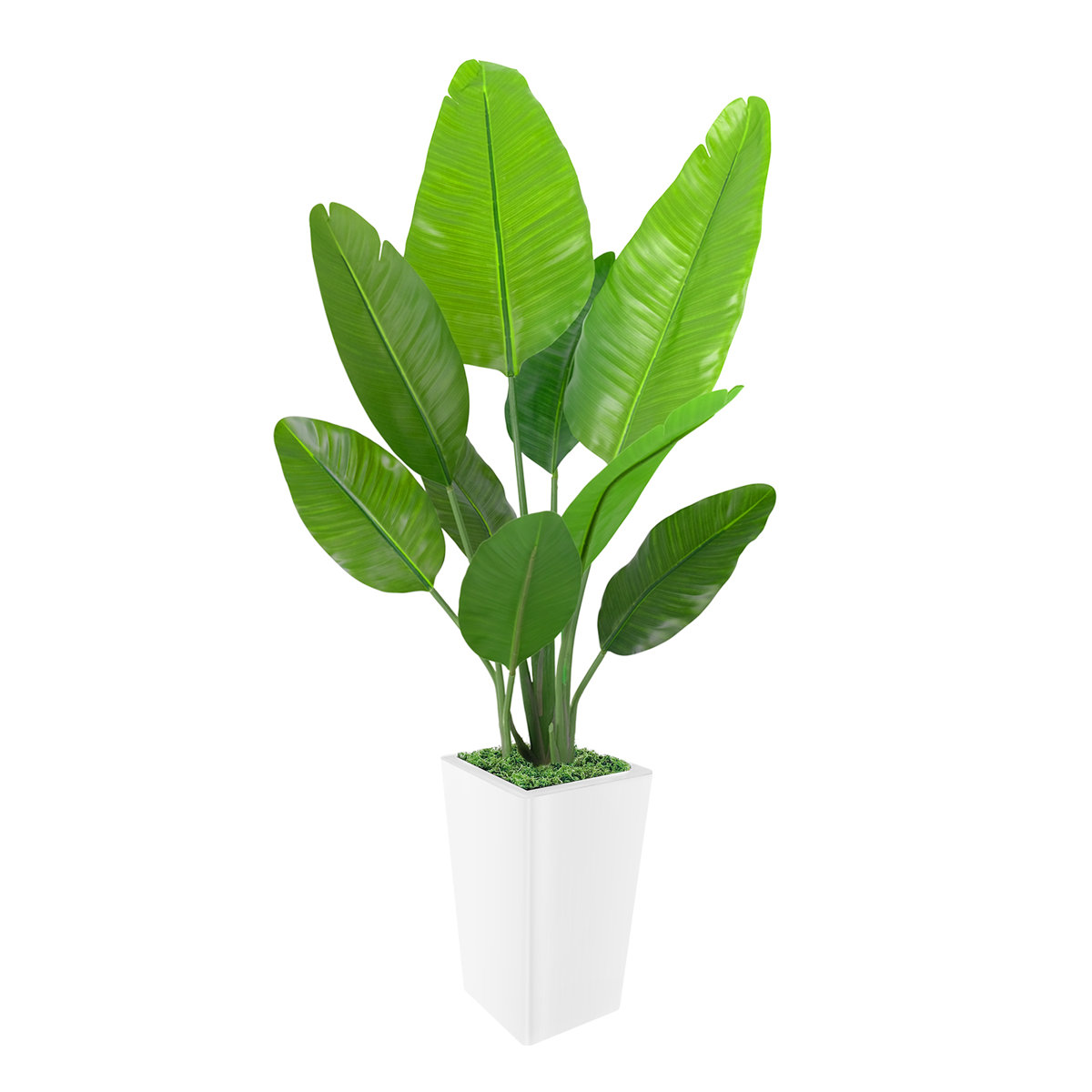 Primrue Paislee Artificial Bird of Paradise Tree, Faux Bird of Paradise ...