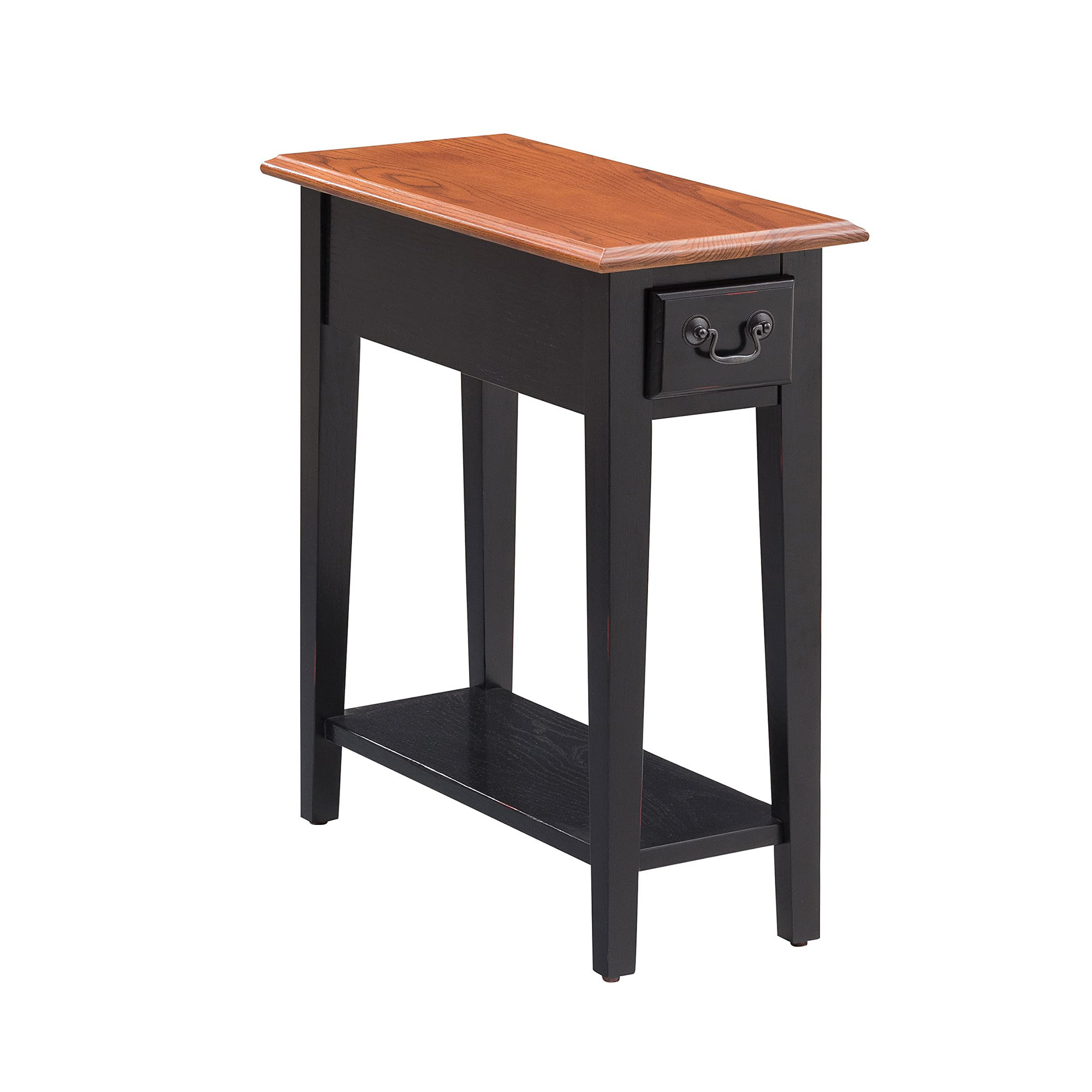 One Allium Way® Narrow Solid Wood Side Table | Wayfair
